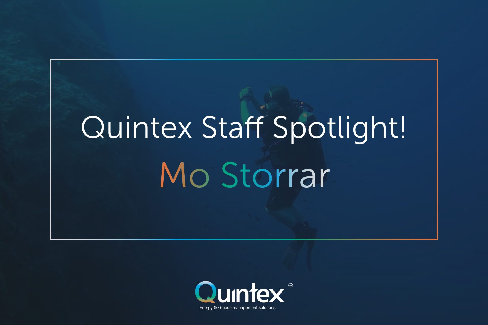 Quintex Staff Spotlight: Mo Storrar | Quintex